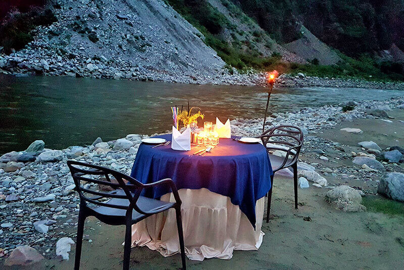 Book River Side Lawn Camping - Jim Corbett National Park